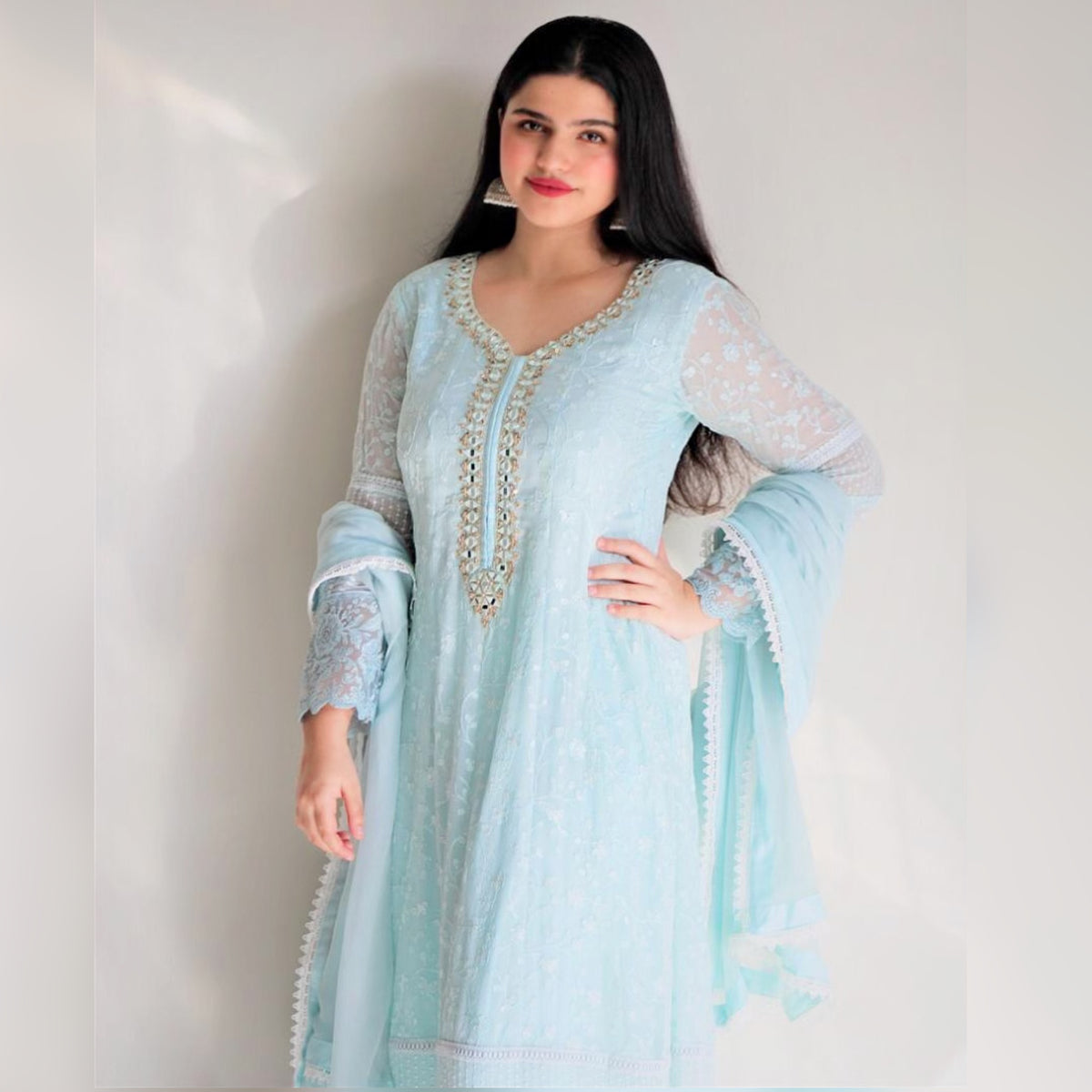 Icy blue – Asma and Shumaila